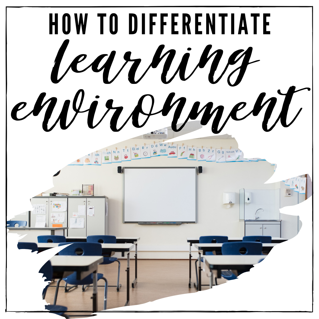 How to Differentiate Product in Your Classroom