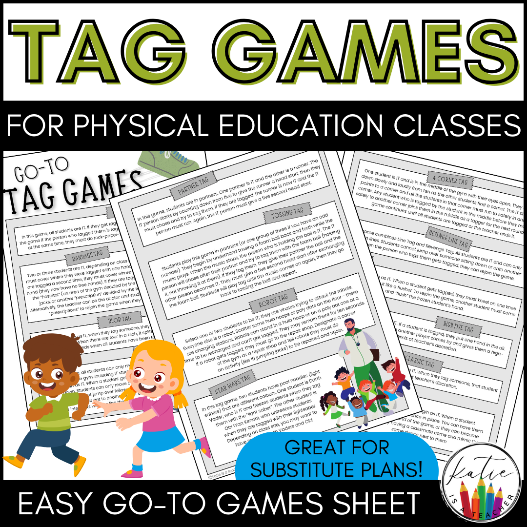 23 Awesome TAG Games You Should be Playing in P.E. Class