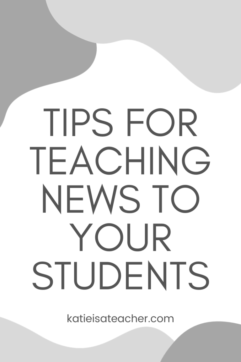 Tips for Teaching News to Students
