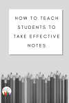The Science Behind Taking Effective Notes: Unlock Your Students ...